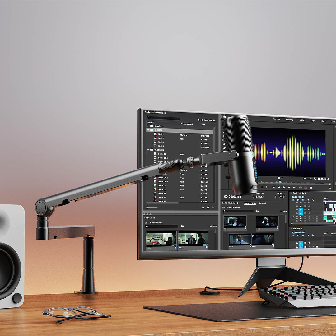 Thronmax Twist Boom Arm S6 終極攝影直播桌邊架